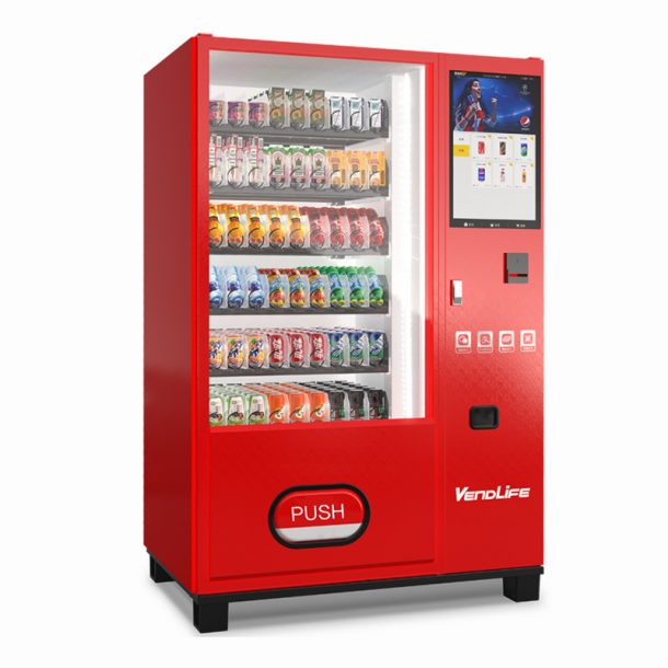 Big Screen Drink Snack Vending Machine - Vendlife Factory