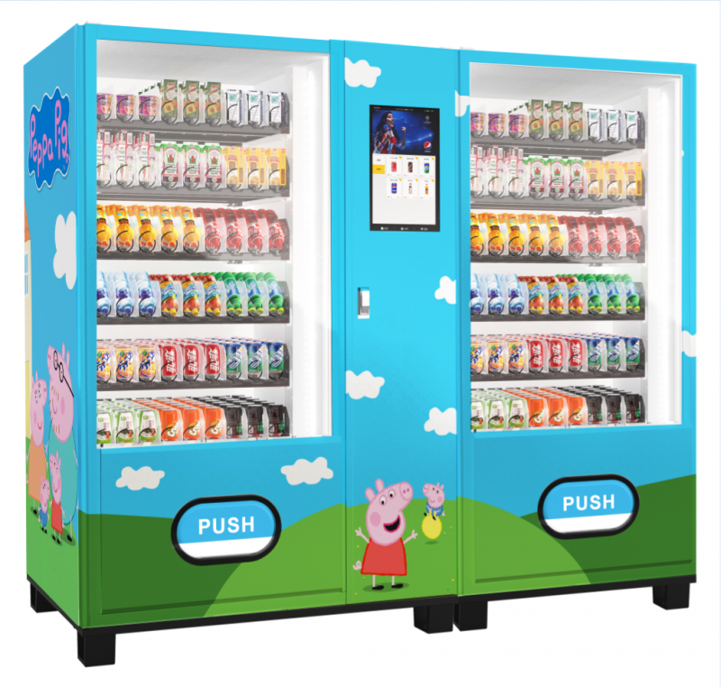 Big Screen Drink Snack Vending Machine - Vendlife Factory